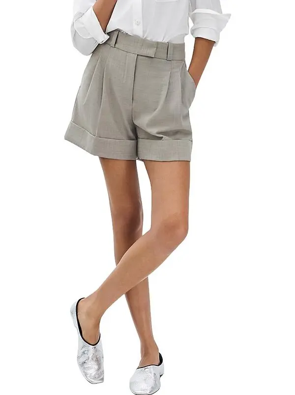 Rag & Bone Neila Shorts - Light Taupe