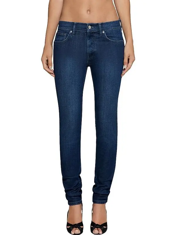 EB DENIM Moss Mid Rise Skinny Jeans - Nightfall