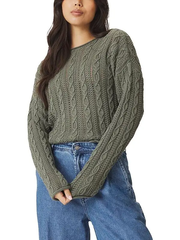 Splendid Brennan Crewneck Sweater - Soft Vob
