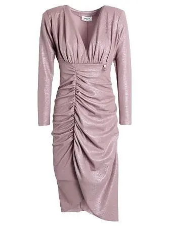 GAVROCHE PARIS Midi Bodycon Dress - Rose Gold
