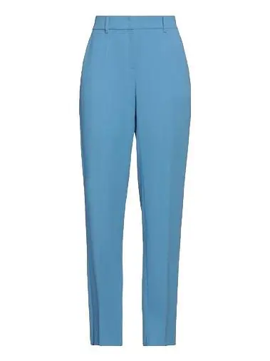 Emporio Armani Tapered Crepe Pants - Blue