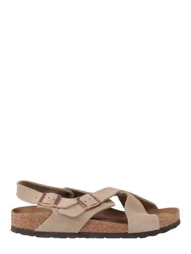 BIRKENSTOCK Leather Sandals - Beige