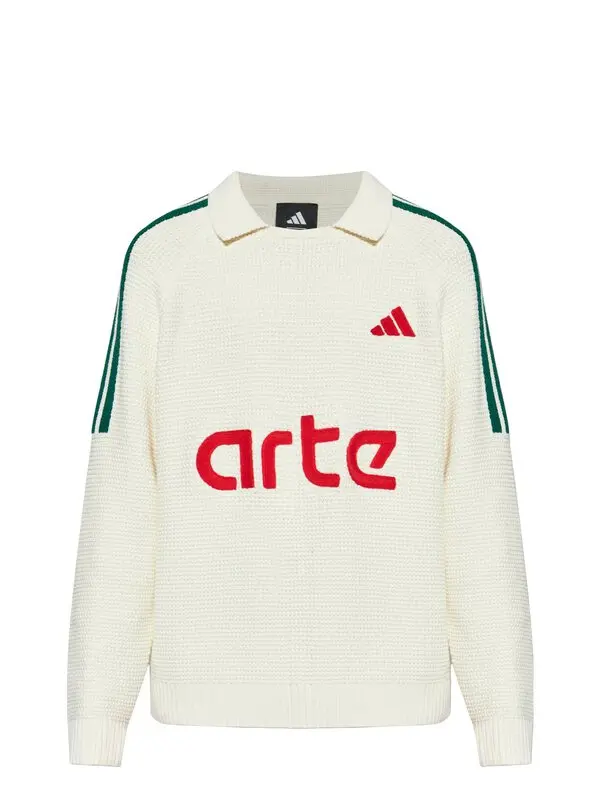 Adidas X Arte Antwerp Long Sleeve Top - Cream