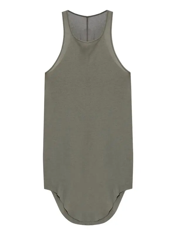 Rick Owens Top With Raw Finish - Green