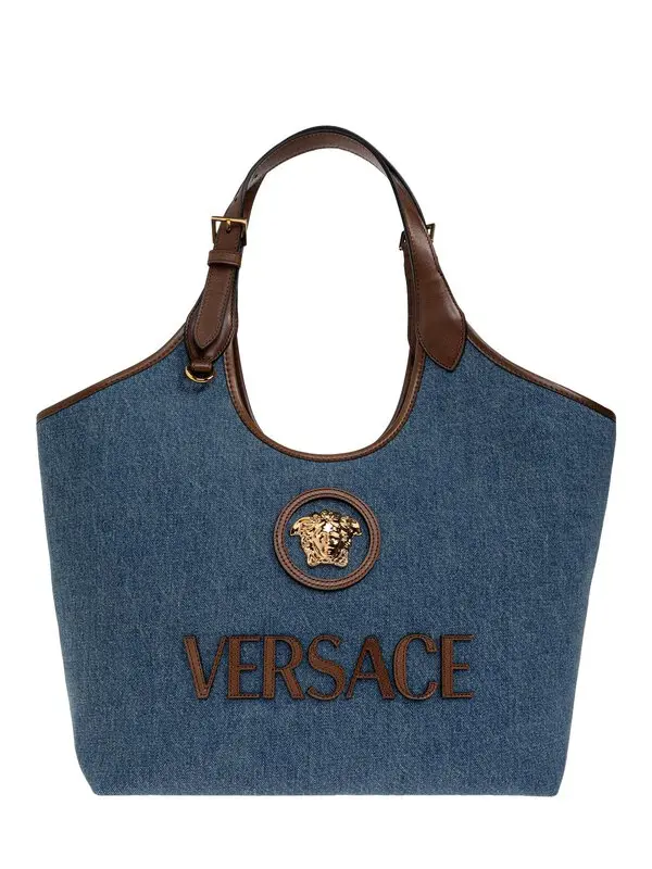 Versace Shopper Bag - Blue