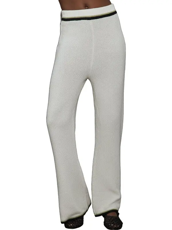 SANCIA The Soraya Knit Pants - Sea Salt