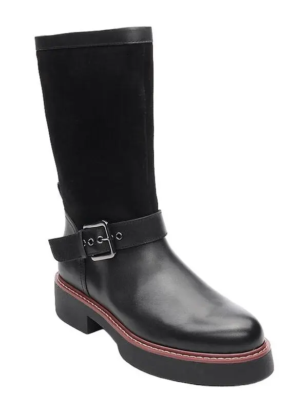 Sanctuary Milena Calf Boots - Black