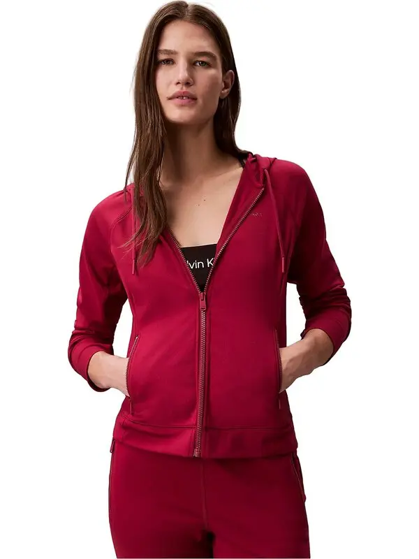 Calvin Klein Soft Hoodie - Beet Red