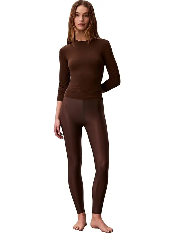 Calvin Klein Second Skin Leggings - Classic Taupe