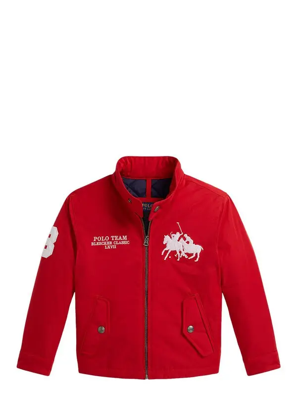 Ralph Lauren Double-pony Mockneck Jacket - Rl 2000 Red