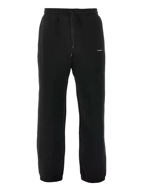 COLE BUXTON Drawstring Track Pants - Black