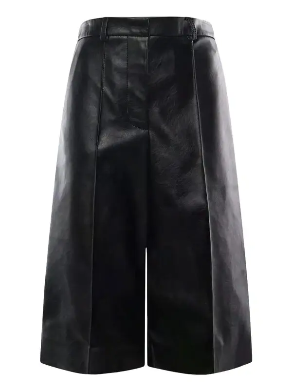 Stella McCartney Wide Leg Shorts - Black