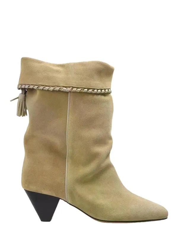 Isabel Marant Dalby Braided Boots - Neutrals
