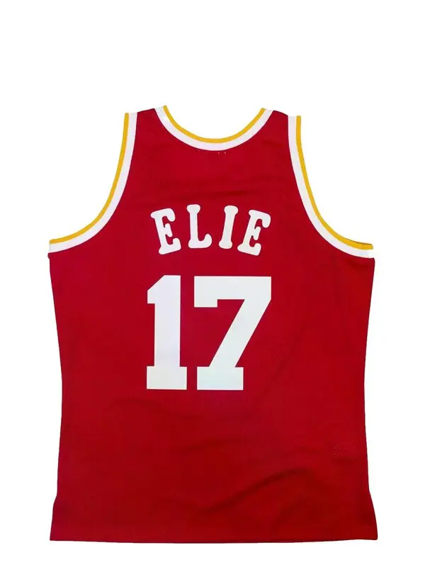 Mitchell & Ness Houston Rockets Mario Elie 1993 Hardwood Classics Swingman Jersey - Red
