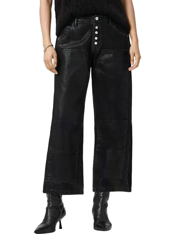ALLSAINTS Tay Straight Leg Jeans - Black