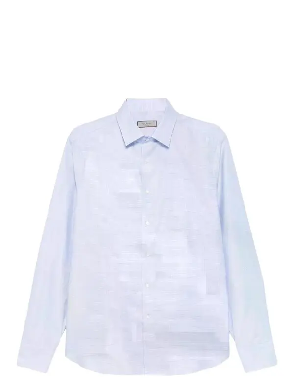 Canali Cotton Shirt - Blue