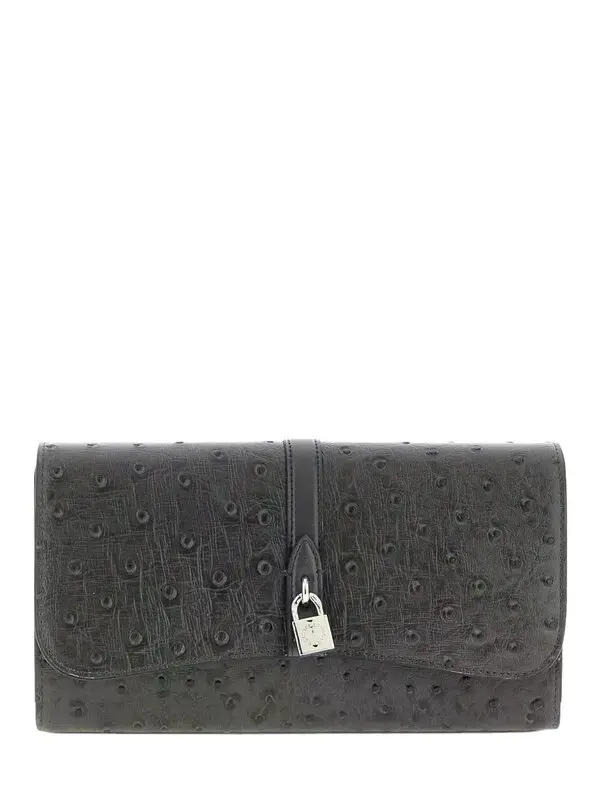 Stella McCartney Ryder Padlock Cross Body Bag - Grey