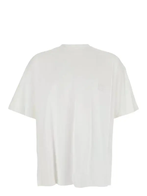 WOOYOUNGMI City-print Cotton T-shirt - White