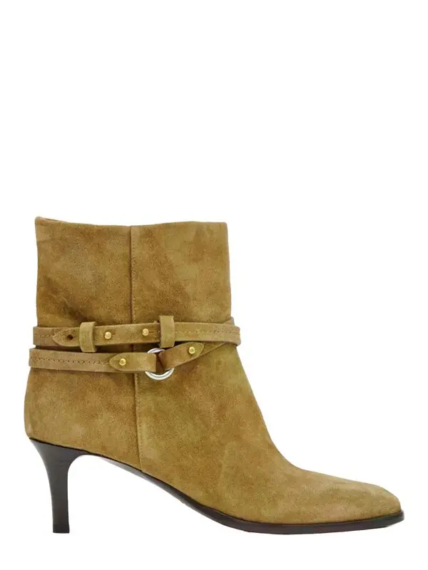 Isabel Marant 55mm Meyli Buckle-detail Ankle Boots - Brown