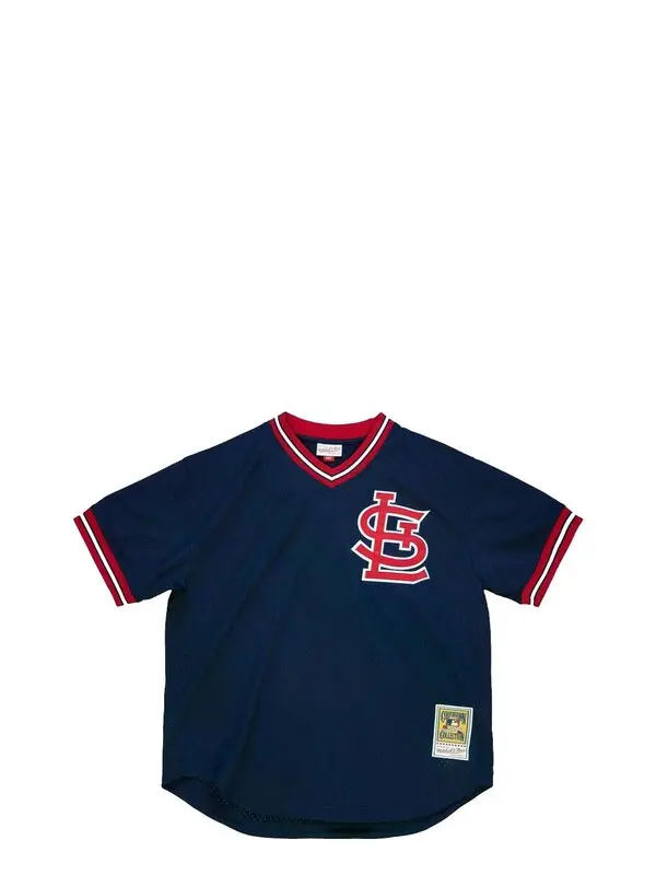Mitchell & Ness Mlb Cardinals 1994 Ozzie Smith T-shirt - Blue