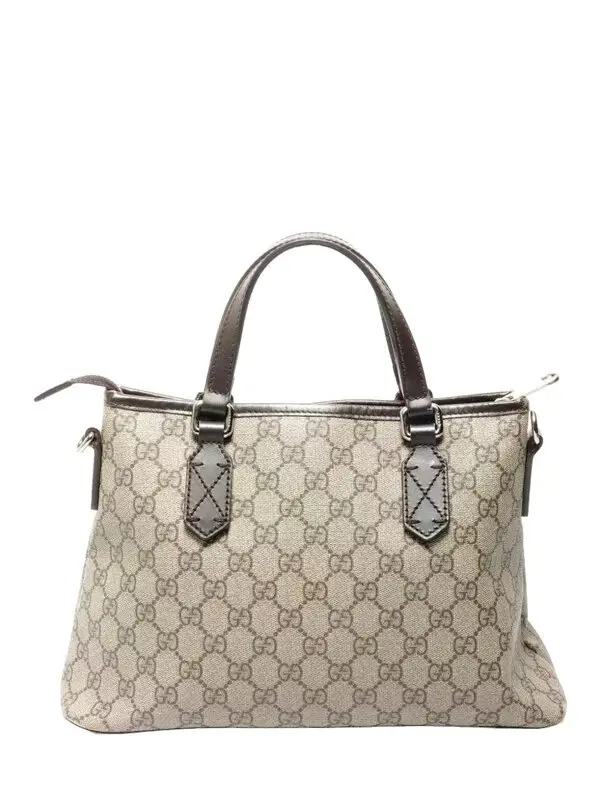 Gucci 2000-2020s Logo 2way Bag - Neutrals