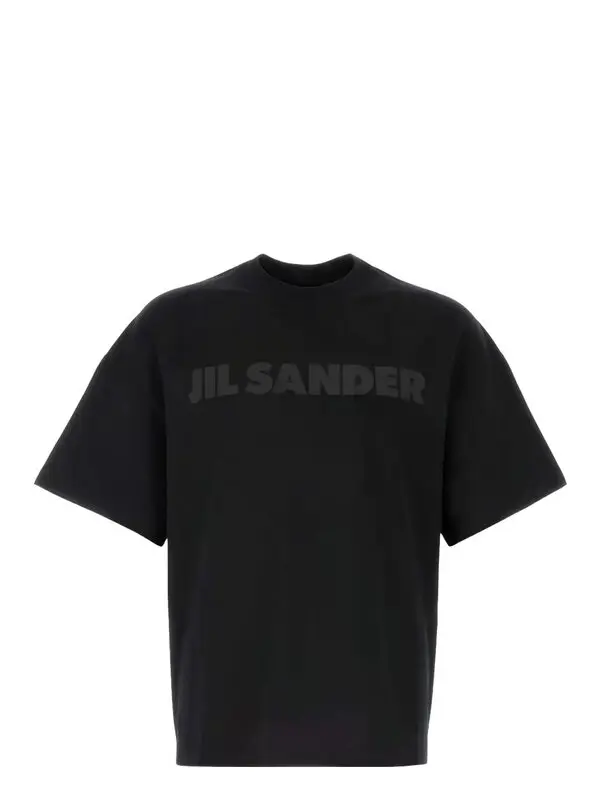 JIL SANDER Cotton T-shirt - Black