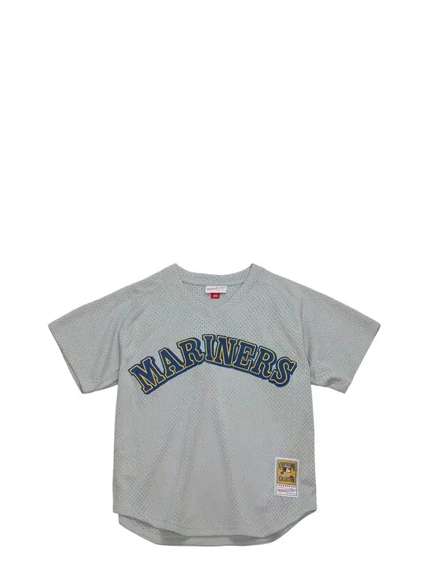 Mitchell & Ness Mlb Mariners 1989 Edgar Martinez T-shirt - Grey