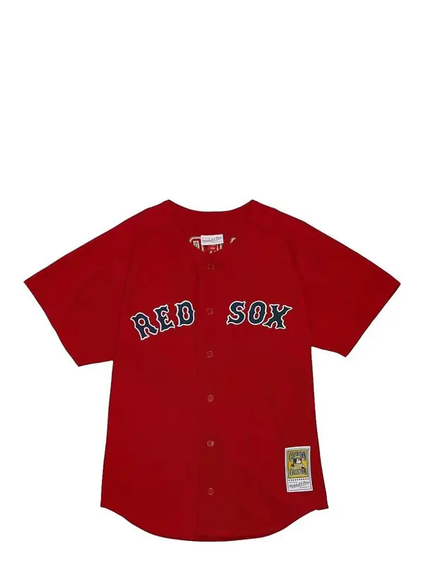 Mitchell & Ness Mlb Sox 2004 Nomar Garciaparra Shirt - Red