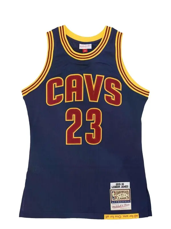 Mitchell & Ness Nba Cavaliers 2015 Lebron James Tank Top - Blue