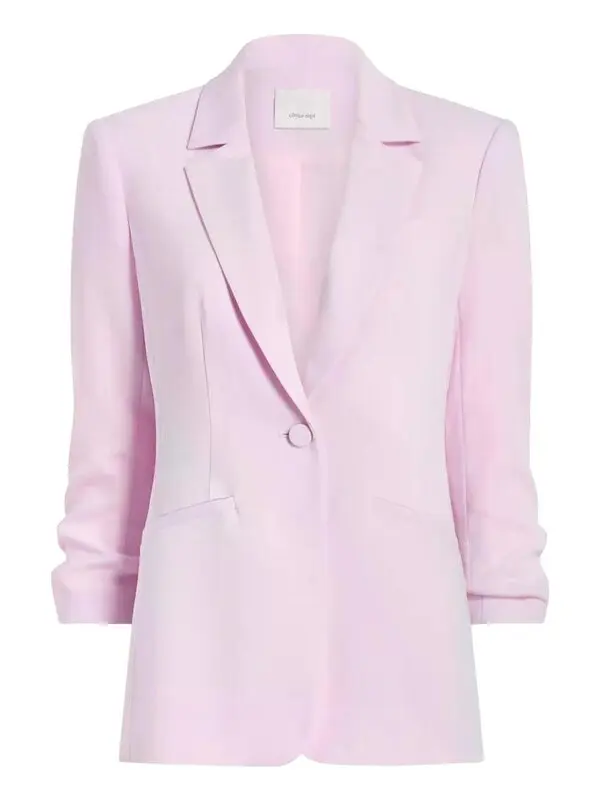 Cinq À Sept Khloe Buttoned Blazer - Pink