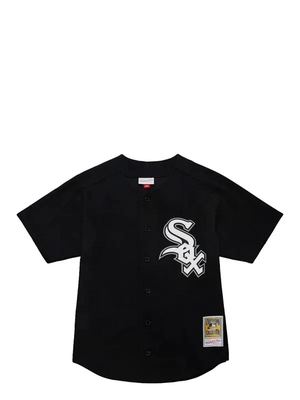 Mitchell & Ness X Mlb Chicago White Sox 2005 Frank Thomas Shirt - Black