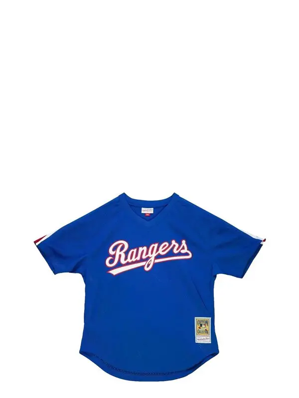 Mitchell & Ness Mlb Rangers 1989 Nolan Ryan T-shirt - Blue