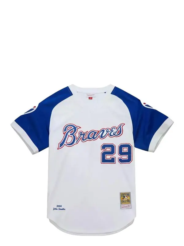 Mitchell & Ness Mlb Braves 2004 John Smoltz T-shirt - White