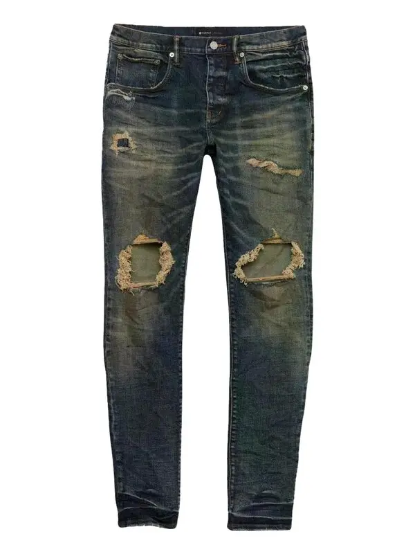 PURPLE BRAND Distressed Jeans - Blue