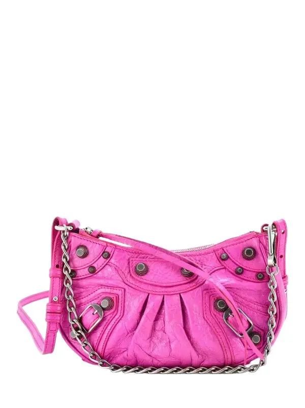 Balenciaga Le Cagole Mini Crossbody Bag - Pink