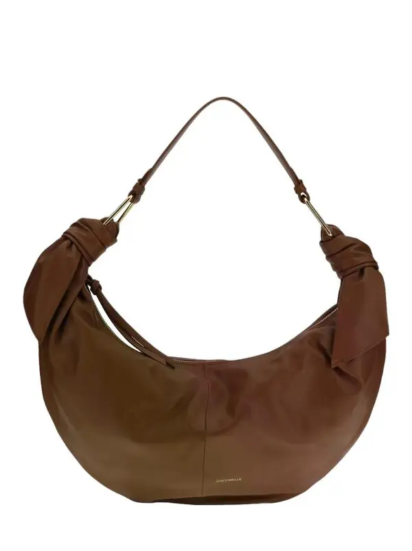 COCCINELLE Knotted Shoulder Bag - Brown