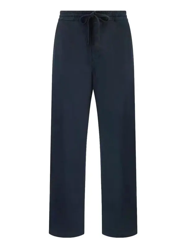 Carhartt Work In Progress Drawstring Logo Trousers - Blue