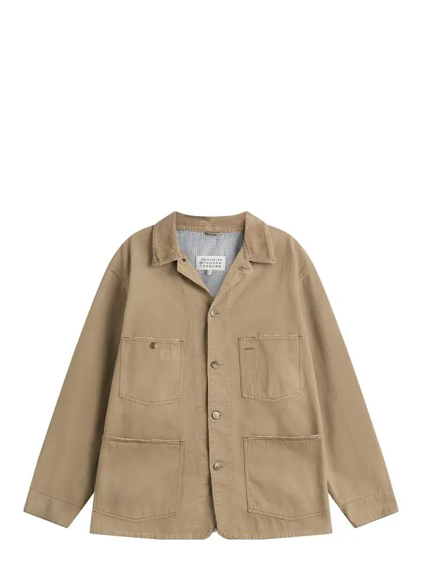 MAISON MARGIELA Stone Wash Jacket - Stone Washed Beige