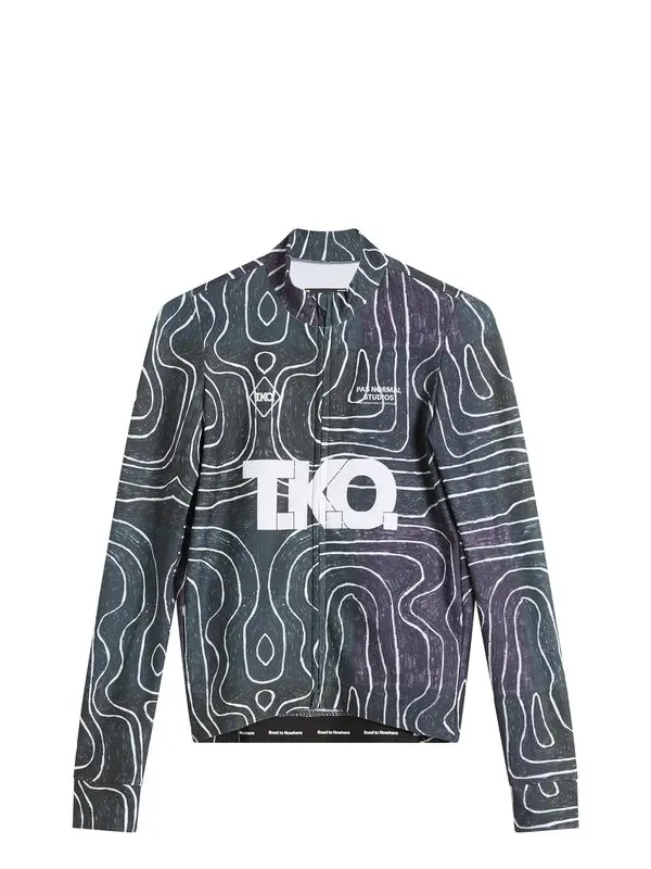PAS NORMAL STUDIOS T.k.o. Mechanism Long Sleeve Jersey - T.k.o. Black Multi