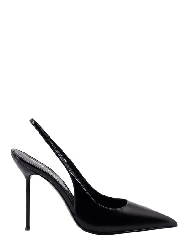 Paris Texas Patent Leather Slingback Pumps - Black