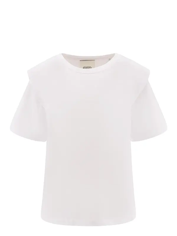 Isabel Marant Zelitos Organic Cotton T-shirt - White