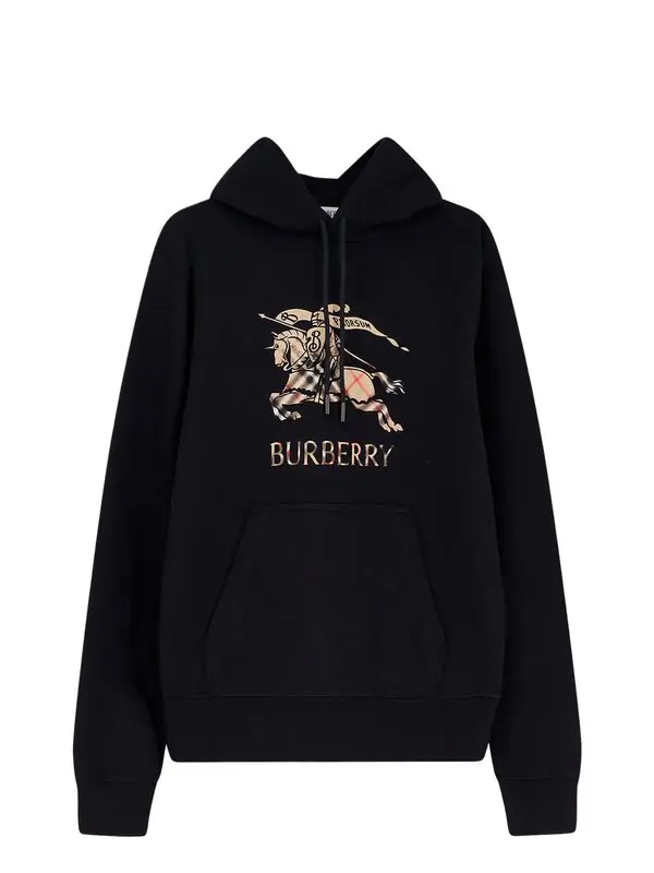 Burberry Simon Organic Cotton Sweatshirt - Black