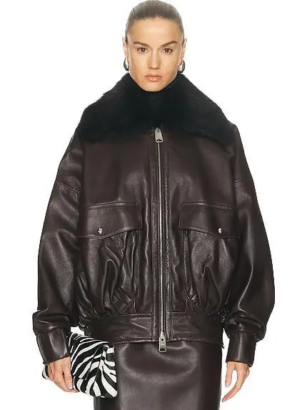 Khaite Daemon Jacket - Mud