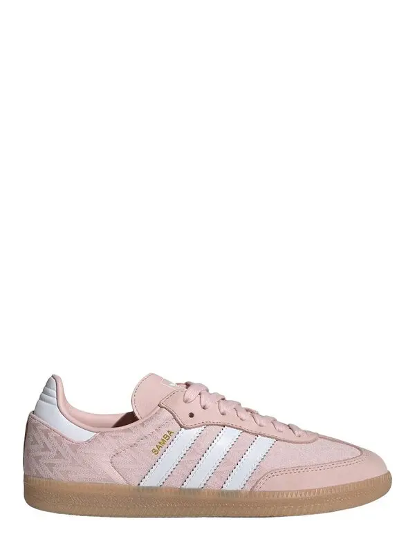 Adidas Samba Og Sneakers - Sandy Pink/cloud White/gold Metallic