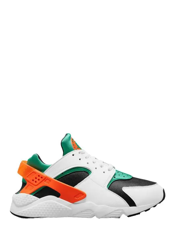 Nike Huarache - White/safety Orange/stadium Green