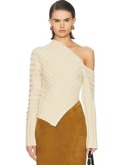 Cult Gaia Jaidan Knit Top - Beach