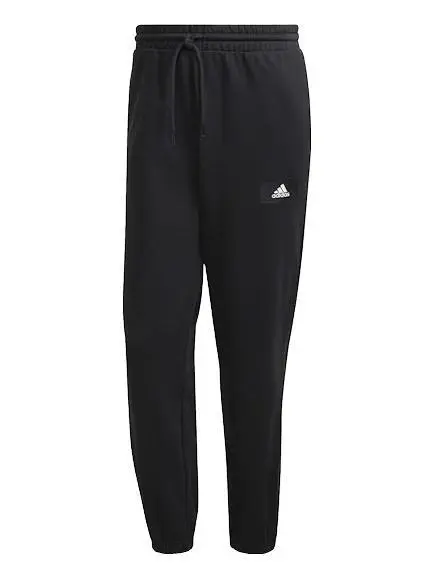 Adidas Essentials Feelvivid Cotton French Terry Straightleg Sweat Pants - Black