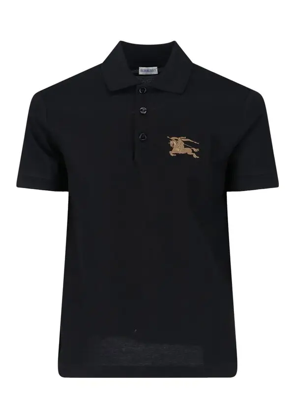 Burberry Polo Shirt "edk - Black