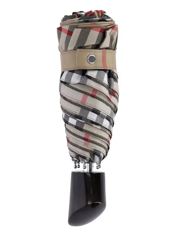 Burberry Check Umbrella - Beige