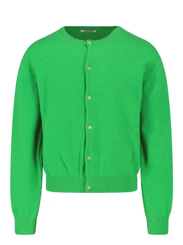 Gucci Cashmere Blend Cardigan - Green